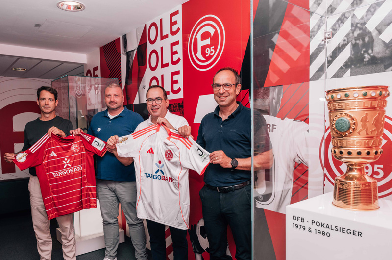 Fortuna Düsseldorf 1895: „Joe Broker“ wird neuer Partner der Fortuna