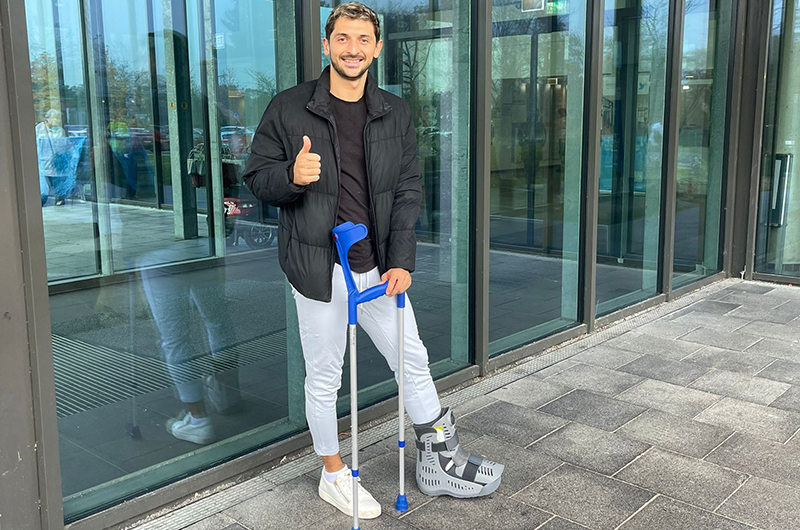 Fortuna Düsseldorf 1895: Zimmermann erfolgreich am Fuß operiert