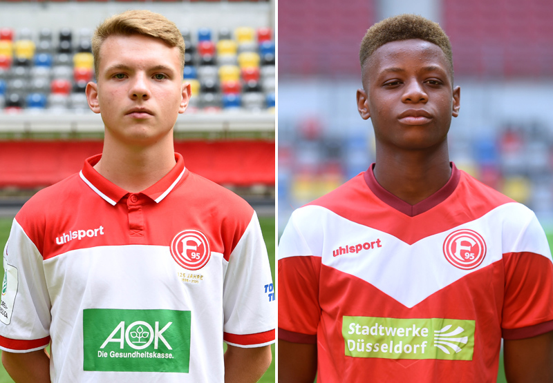Fortuna Düsseldorf 1895: Bunk und Ticha auf Abruf im Kader der DFB-U16