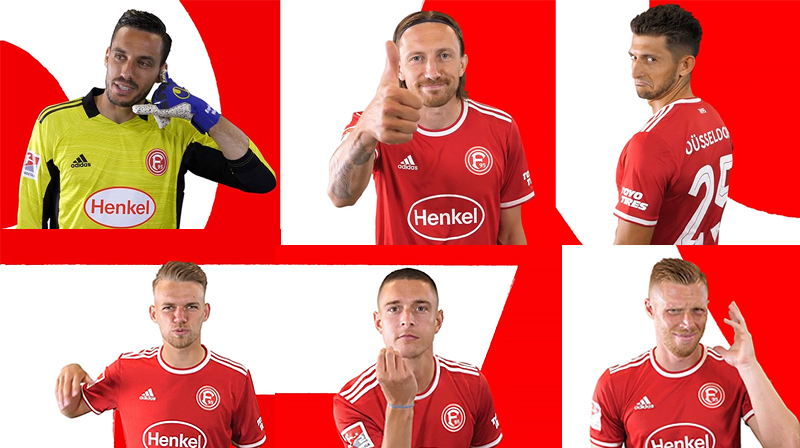 Fortuna Düsseldorf 1895: Brandneu! Die Fortuna-GIFs für die Saison 2021/22