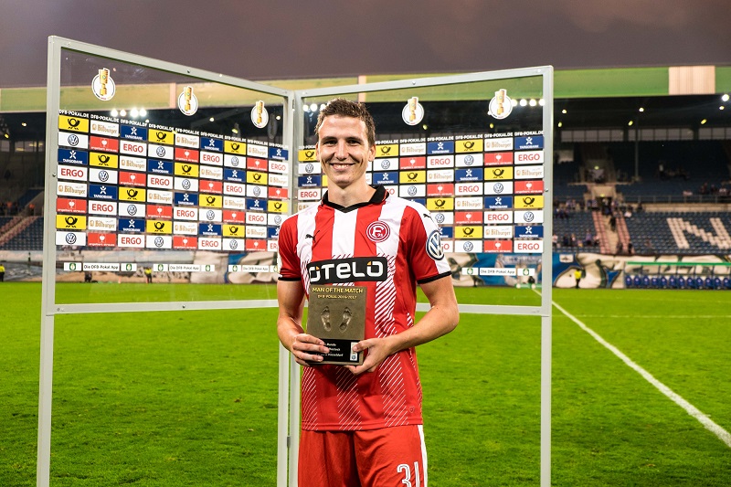 Fortuna Düsseldorf 1895: Marcel Sobottka zum "Man of the match" gekürt