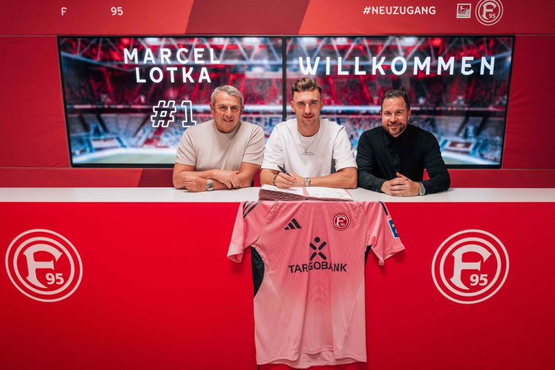 Fortuna Düsseldorf 1895: Fortuna verpflichtet Marcel Lotka