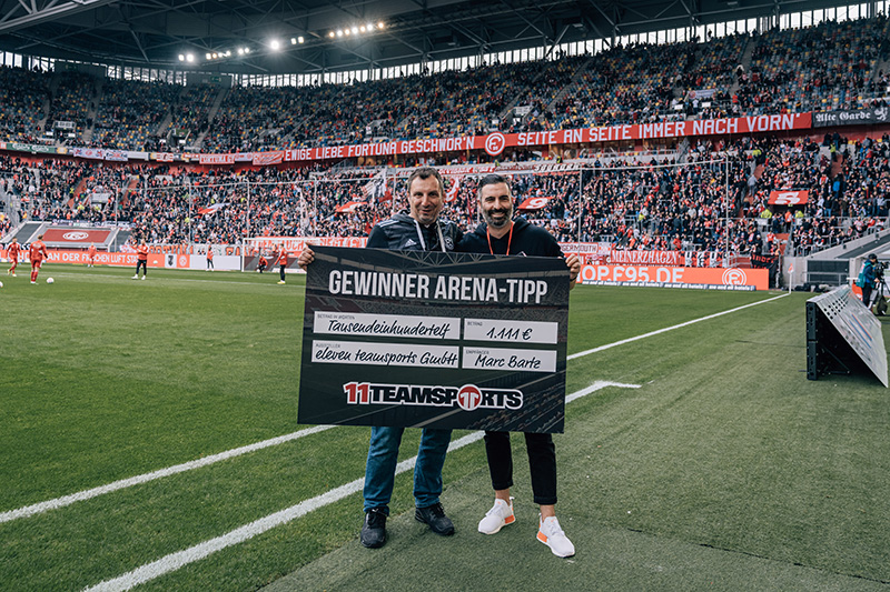 Fortuna Düsseldorf 1895: Arena-Tipp: F95-Fan gewinnt 1.111 Euro